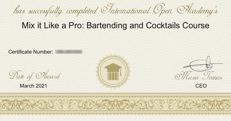 Mix it Like a Pro: Bartending and Cocktails Course – Corona Speakeasy